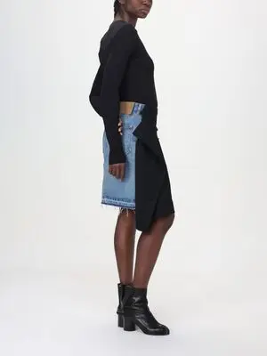 MAISON MARGIELA Panelled Denim Miniskirt