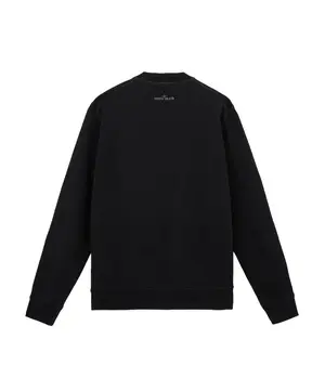 Stone Island Optical Three Embroidered Sweatshirt