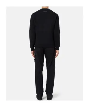 Stone Island Optical Three Embroidered Sweatshirt
