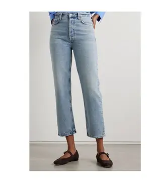 AGOLDE High-rise Straight Leg Jeans