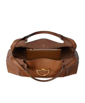 Gucci Softbit Maxi Shoulder Bag - Brown