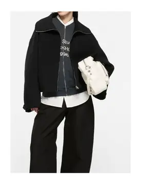 Acne Studios Zip-up Jacket With High Collar
