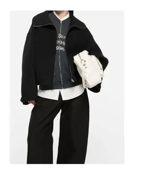 Acne Studios Zip-up Jacket With High Collar