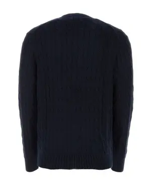 Polo Ralph Lauren V-neck Long-sleeved Cardigan With Embroidered Pony