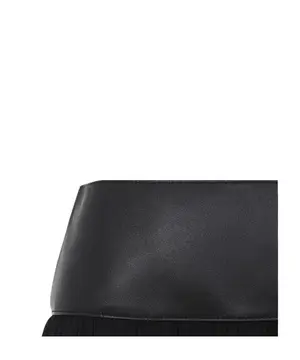 Alaïa Belted Pleated Maxi Skirt - Black