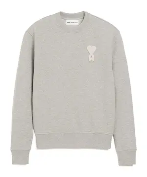 AMI Paris De Coeur Long Sleeve Sweatshirt