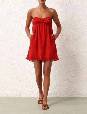 Zimmermann Alight Towelling Minidress