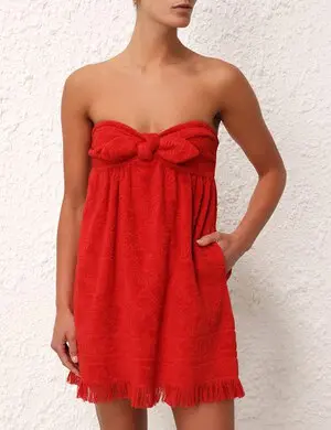 Zimmermann Alight Towelling Minidress