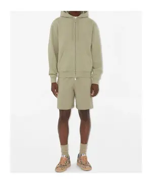 Burberry Checked Lace-up Sneakers - Sand-colored