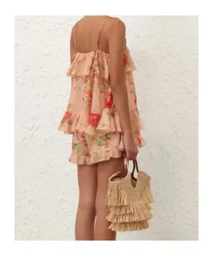 Zimmermann Roselight Frill Cami Top