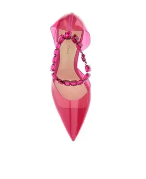 GIANVITO ROSSI Embellished Pointed-toe Pumps