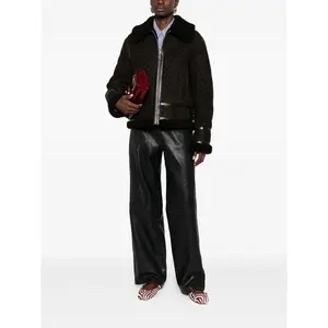 Gucci Gg Shearling Aviator Jacket