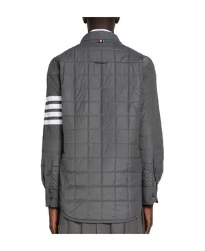 Thom Browne 4-bar Padded Shirt Jacket