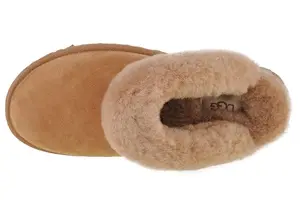 UGG Shearling Trim Classic Slipper