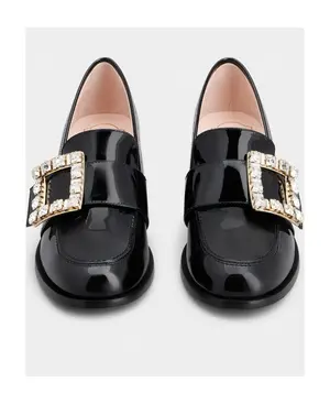 ROGER VIVIER Embellished Buckle Loafers