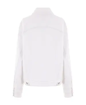Brunello Cucinelli Denim Jacket - White