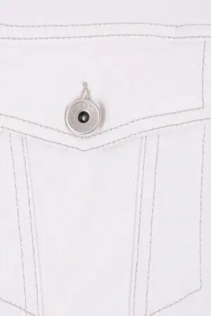 Brunello Cucinelli Denim Jacket - White