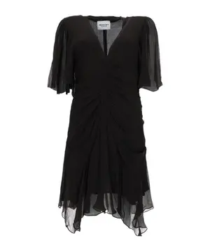 Isabel Marant Étoile Short Sleeve V-neck Dress