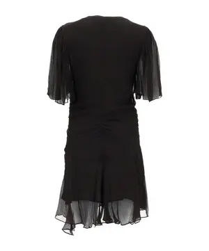Isabel Marant Étoile Short Sleeve V-neck Dress