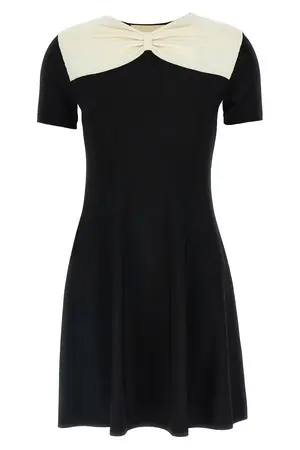 Valentino Garavani Bow Detail Short-sleeved Mini Dress