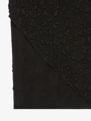 Givenchy Asymmetrical Floral Skirt