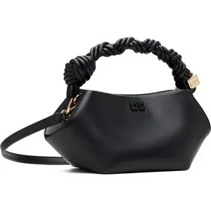 GANNI Mini Bou Tote Bag - Black