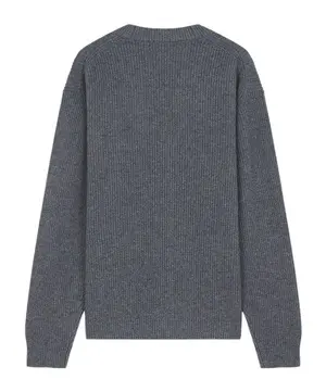 Maison Kitsuné Bold Fox Head Patch Knitted Cardigan