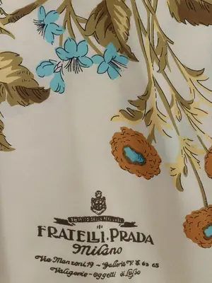 Prada Pattern-printed Mini Skirt