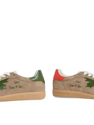 Dsquared2 Rebel Lace-up Sneakers - Brown