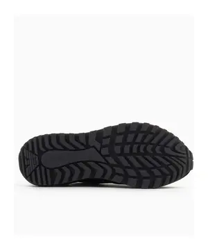 Emporio Armani Logo Plaque Lace-up Sneakers