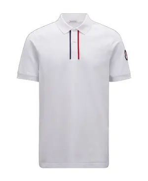 Moncler Tricolour Polo Shirt