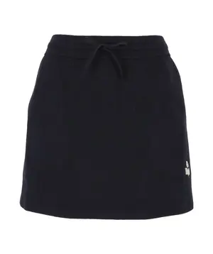 Isabel Marant Étoile Amaline Knitted Drawstring Mini Skirt - Black