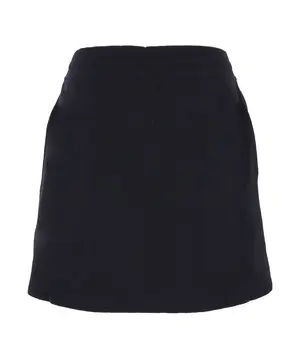 Isabel Marant Étoile Amaline Knitted Drawstring Mini Skirt - Black