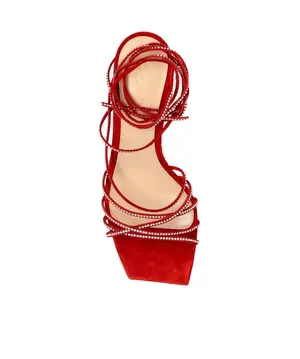 GIANVITO ROSSI Embellished Tie Fastening Sandals