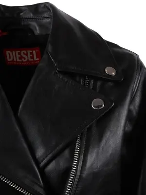 DIESEL® Leather Biker Jacket