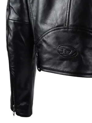 DIESEL® Leather Biker Jacket