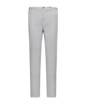 Gucci Gucci Belt-Loop Casual Pants With Logo Detail Grey