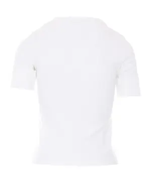 COURREGES Logo Embroidered Top