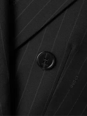 Gucci Double-breasted Striped Blazer