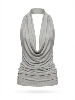 AYA MUSE Draped Halterneck Top