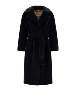 Herno Belted Waist Coat - Black