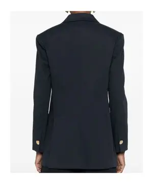 P.a.r.o.s.h Double Breasted Blazer With Flap Pockets