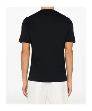 Brunello Cucinelli Logo Printed Crewneck T-shirt - No