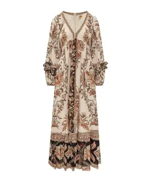 Farm Rio Majestic Garden Maxi Dress - No