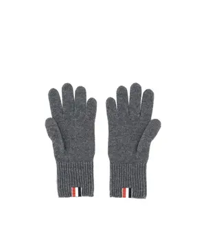 Thom Browne Five-finger Gloves - Gray