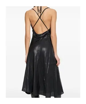 DIESEL® Cowl Neck Midi Dress