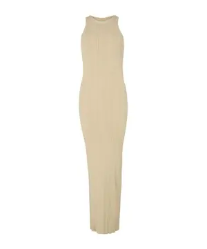 TOTEME Ribbed Sleeveless Maxi Dress - No