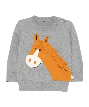 Stella McCartney Horse Pattern Sweater