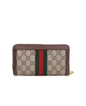 Gucci Ophidia Gg Zip Around Wallet