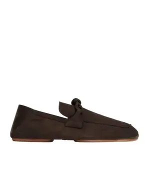Bottega Veneta Daddy Knot Loafers - Fondant